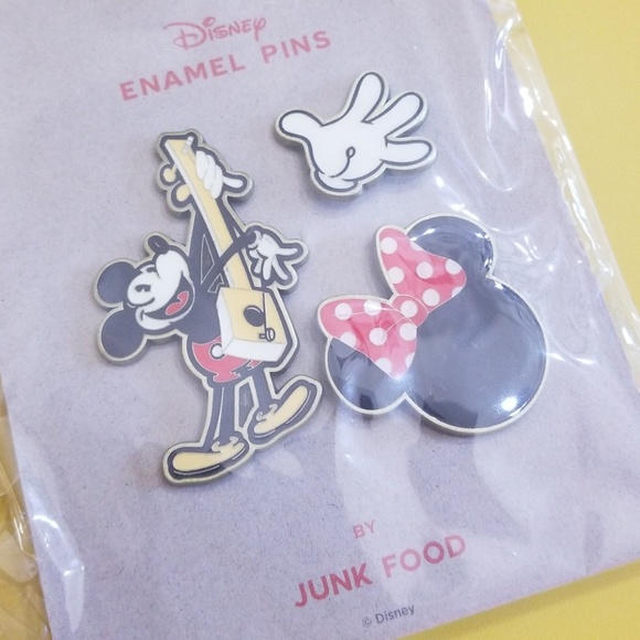 Disney | Accessories | New Disney Mickey Enamel Pins 3 In Set | Poshmark